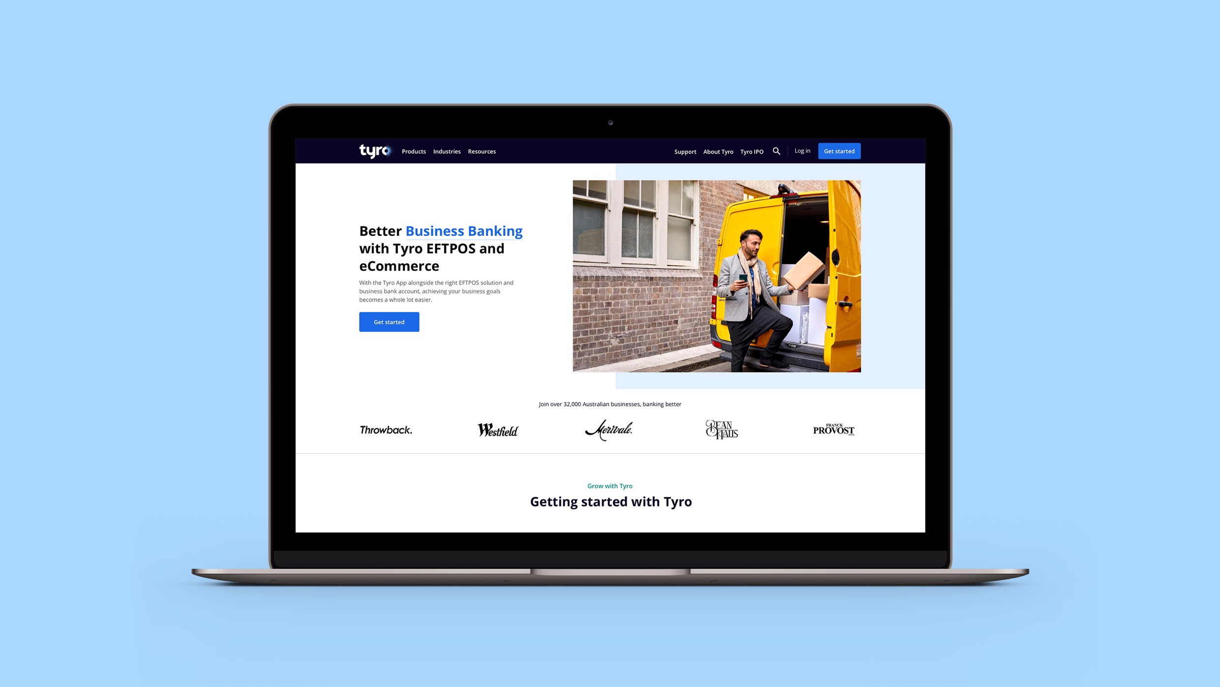 Tyro – Hero block | Lash